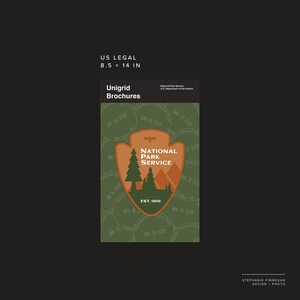 NPS Unigrid Brochure Binder Dividers Set | Printable | US National ...