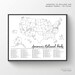 63 National Parks Map Printable Map Coloring Parks Map - Etsy