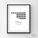 Iowa Printable Printable Art Gingham IA Print Iowa Art Iowa State Art ...