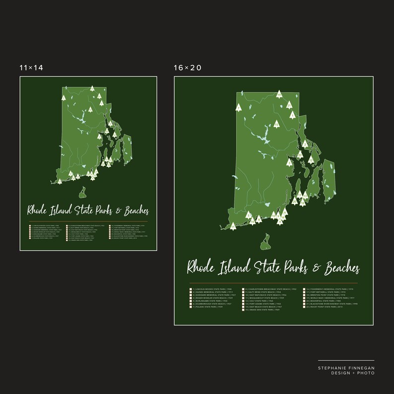 RI State Parks Map | Printable Map | Rhode Island Parks | Rhode Island ...