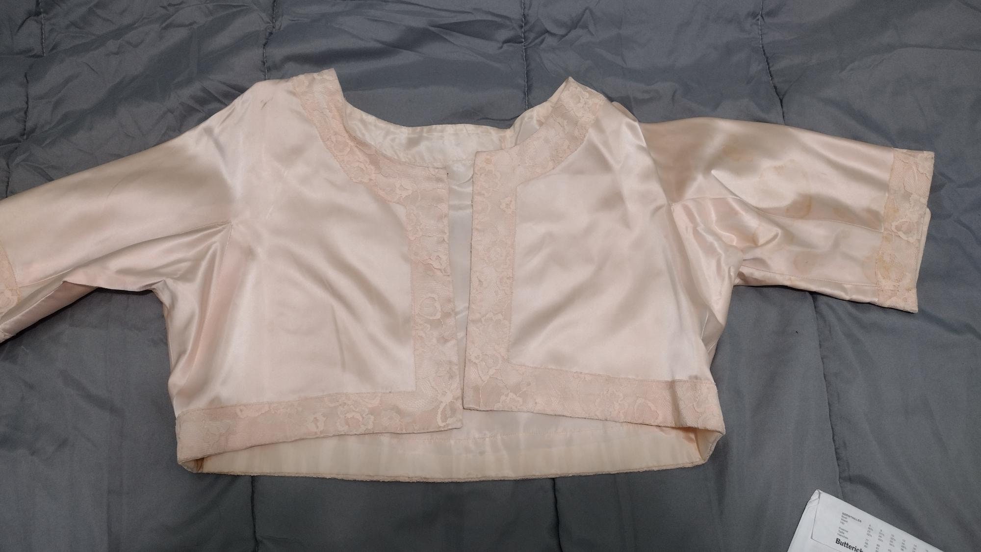 1950's Light Pink Evening Bolero Jacket Size Medium/large - Etsy