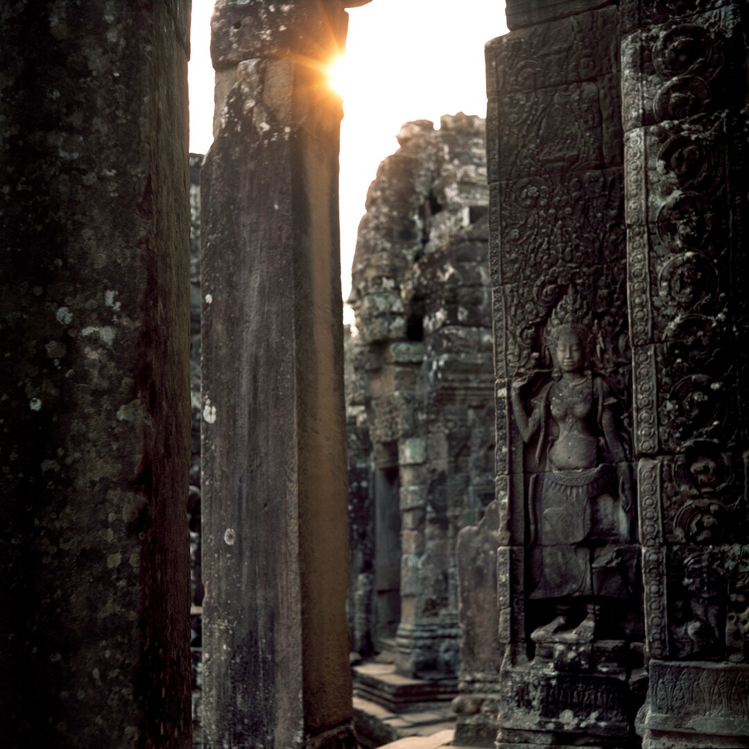 2D Angkor Wat Cambodia World Wonder Fine Art Print Wall - Etsy