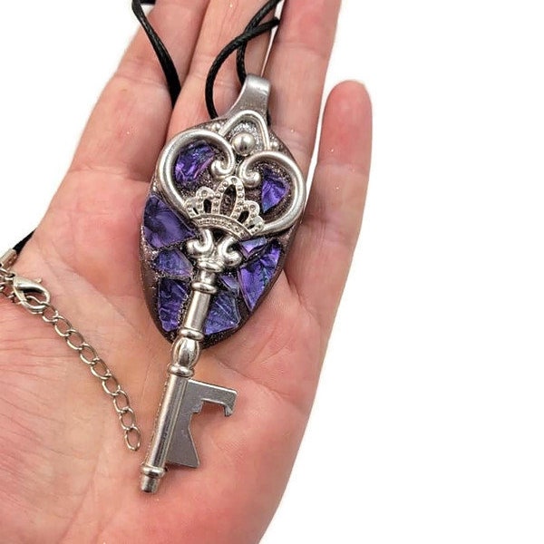 Stained Glass Skeleton Key - Etsy