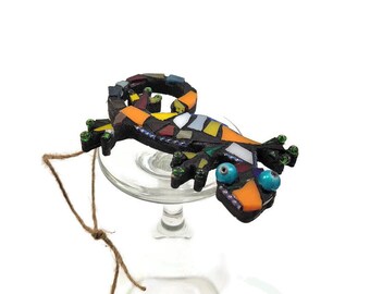 Gecko Stained Glass - Etsy