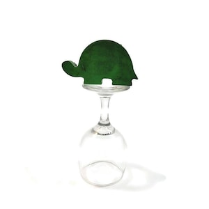 Turtle Figurine Whimsical Tortoise With Rose Shell Animal Reptile Theme ...