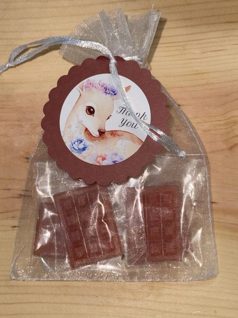 Chocolate Mini Soaps Party Favors - Etsy