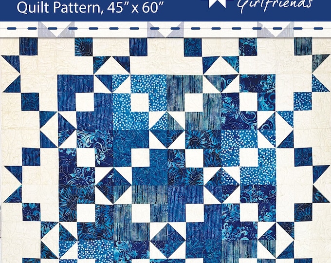 Digital Download Wowza Quilt Pattern, 10" Square Friendly, Easy, Fast ...