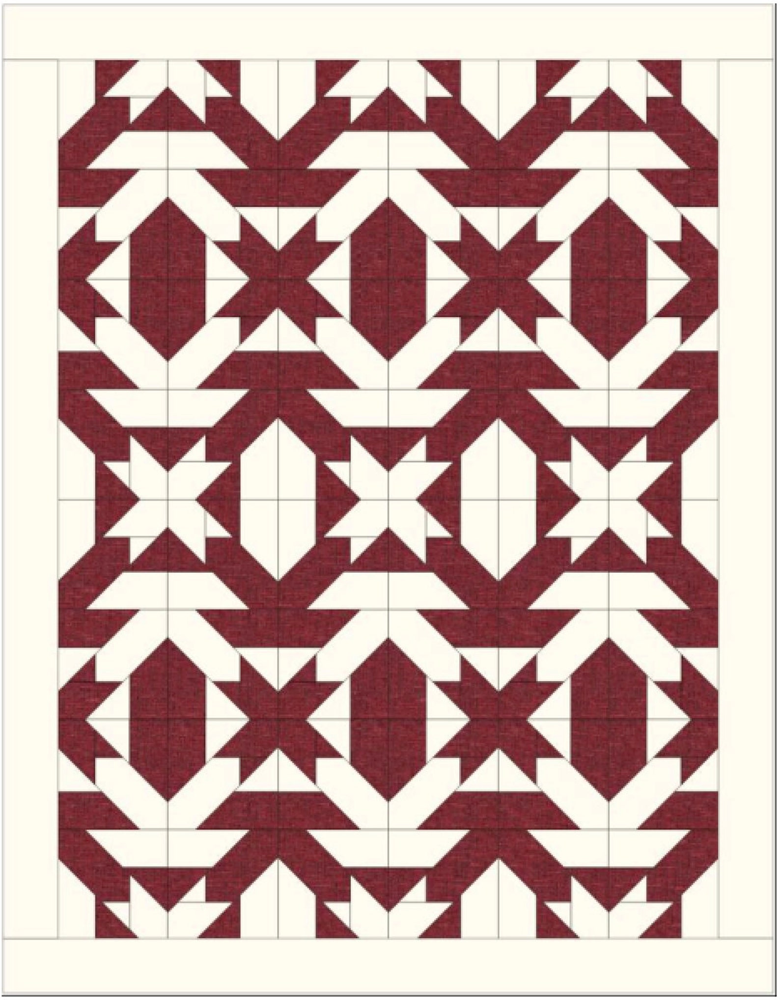 Digital Download Bundles and Bows Quilt Pattern by Material Girlfriends ...