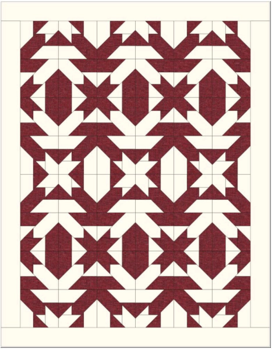Digital Download Bundles and Bows Quilt Pattern by Material Girlfriends ...