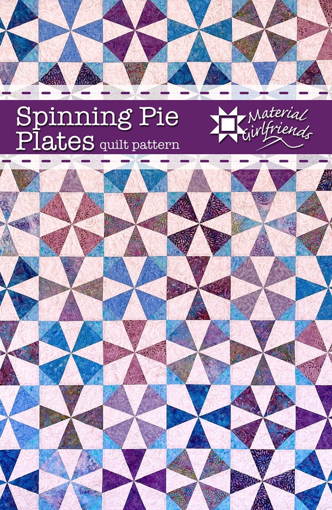 Digital Download Spinning Pie Plates / Layer Cake 10 Square Pattern ...