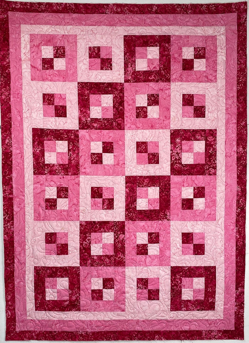 Digital Download 3YD Alpha Quilt Pattern by Material Girlfriends: Easy ...