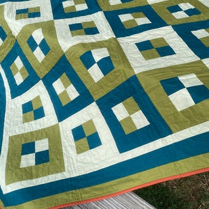 Digital Download 3YD Alpha Quilt Pattern by Material Girlfriends: Easy ...
