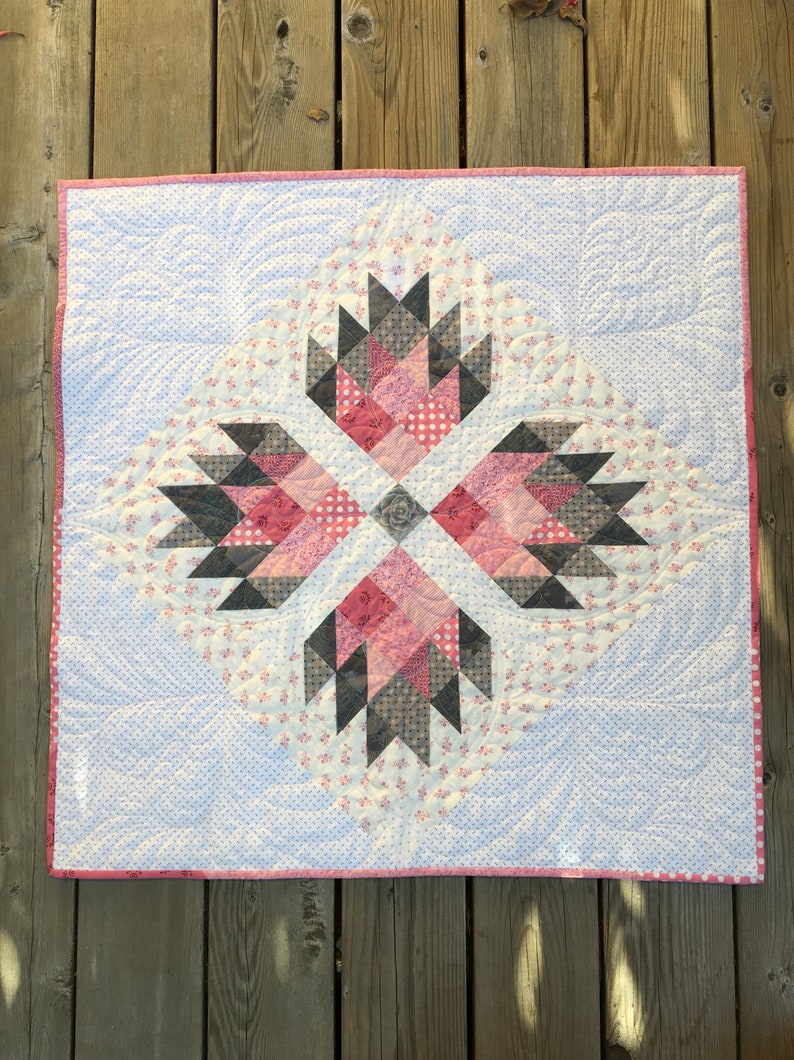 Digital Download Double Bear Paw Quilt Pattern by Material Girlfriends ...