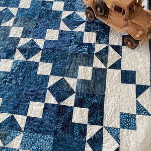 Digital Download Wowza Quilt Pattern, 10" Square Friendly, Easy, Fast ...