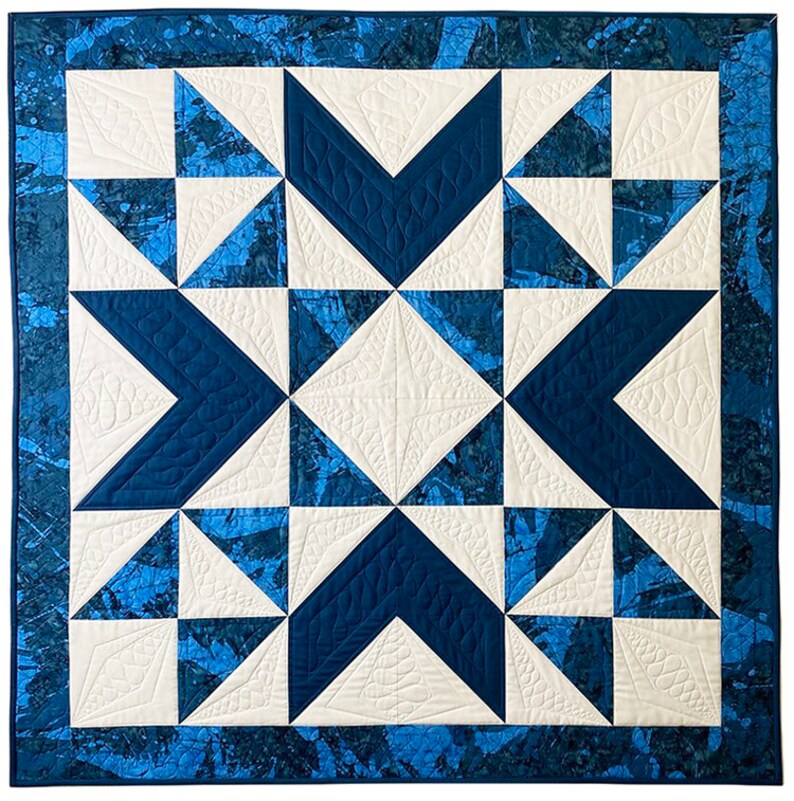 Digital Download 3YD Echo Quilt Pattern by Material Girlfriends: Easy ...
