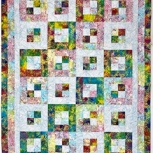 Digital Download 3YD Alpha Quilt Pattern by Material Girlfriends: Easy ...
