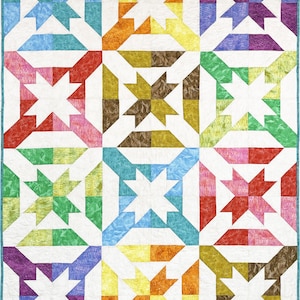 Digital Download Bundles and Bows Quilt Pattern by Material Girlfriends ...