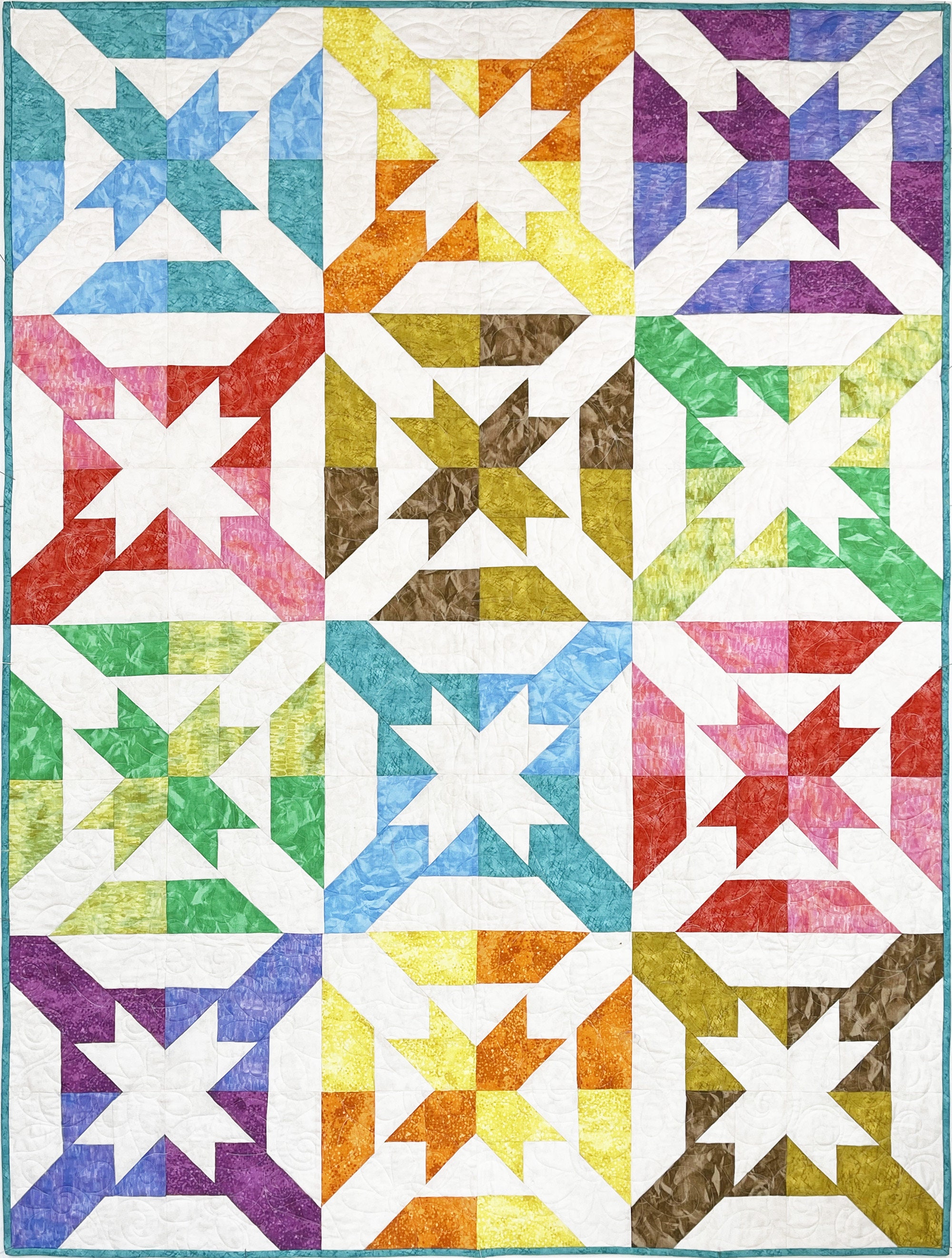 Digital Download Bundles and Bows Quilt Pattern by Material Girlfriends ...