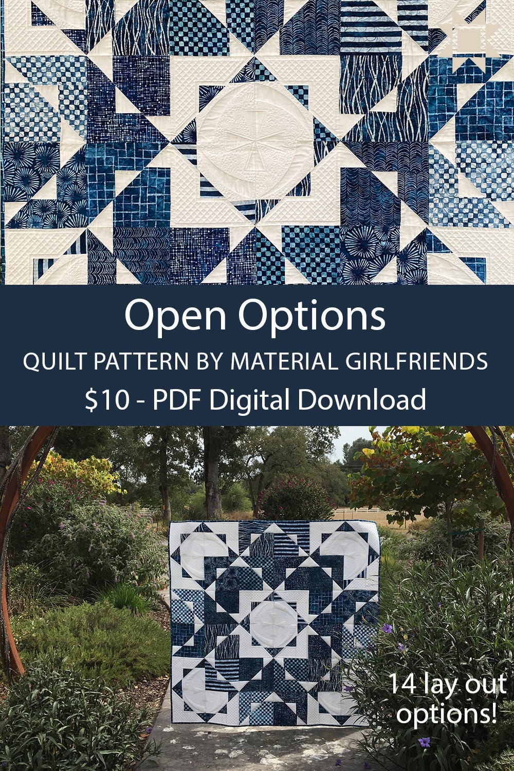 Digital Download Open Options Quilt Pattern Quilt Pattern for - Etsy UK