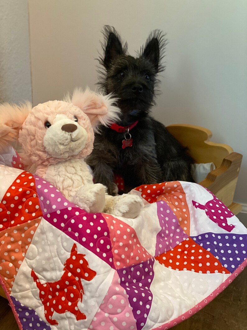 Digital Download Scruffy Pup Quilt Pattern Easy Baby Quilt - Etsy