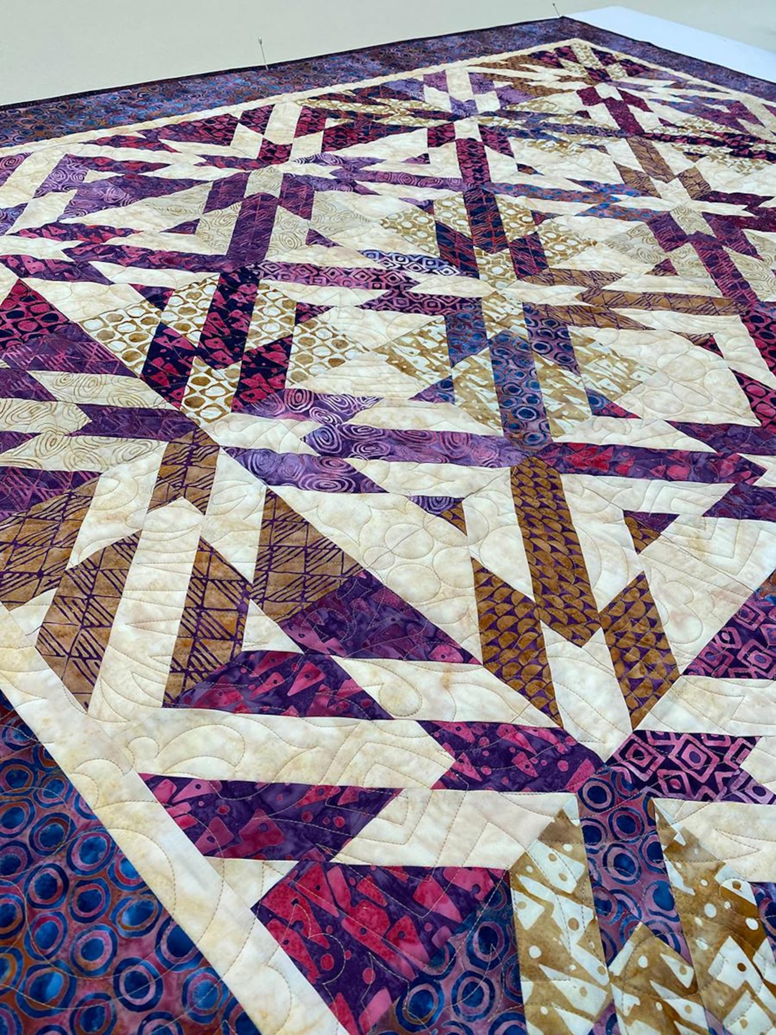 Digital Download Stellar Magic Quilt Pattern by Material Girlfriends ...