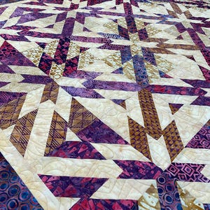 Digital Download Stellar Magic Quilt Pattern by Material Girlfriends ...