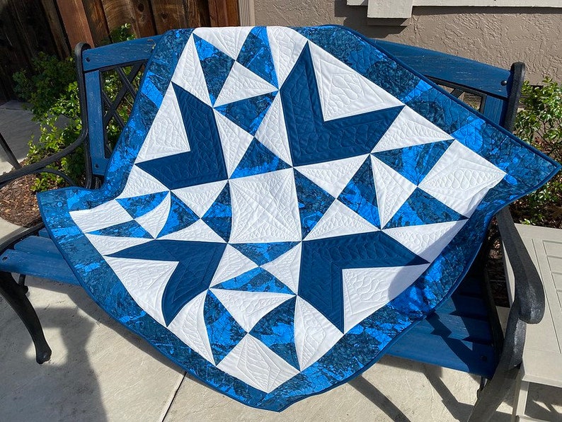 Digital Download 3YD Echo Quilt Pattern by Material Girlfriends: Easy ...