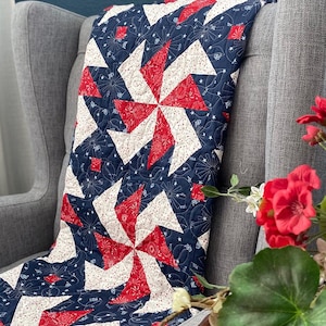 Digital Download 3YD Yankee Quilt Pattern by Material Girlfriends ...