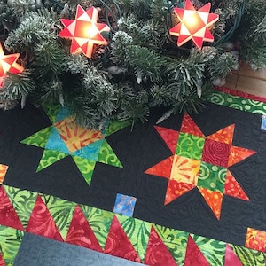 Digital Download Christmas Morning Delight Quilt Pattern by Material ...