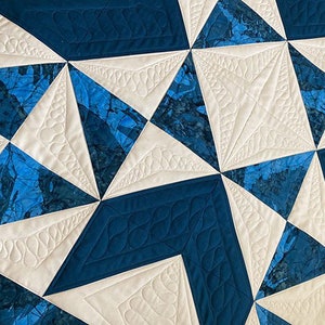 Digital Download 3YD Echo Quilt Pattern by Material Girlfriends: Easy ...