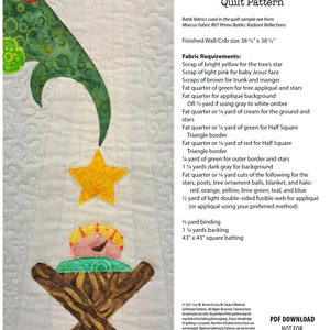 Digital Download Christmas Morning Delight Quilt Pattern by Material ...