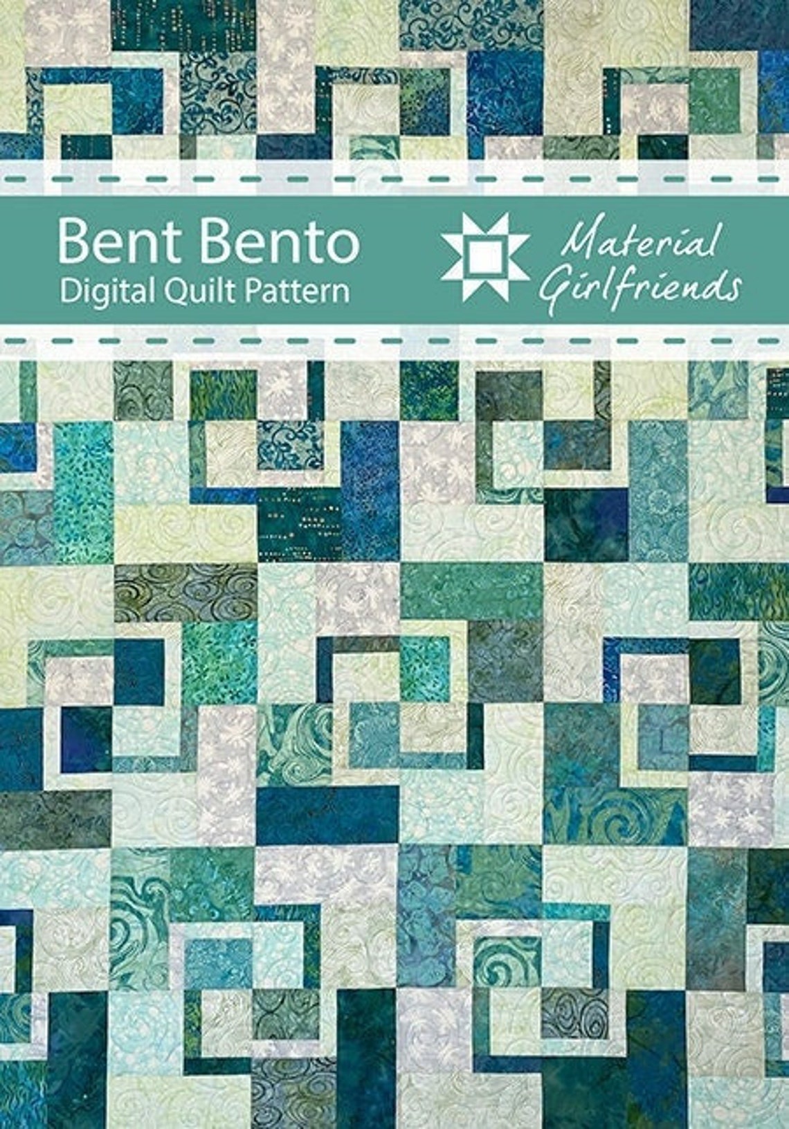 Digital Download Bent Bento Quilt Pattern /modern Easy and - Etsy