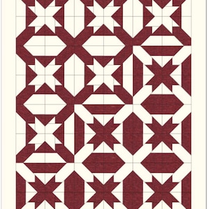 Digital Download Bundles and Bows Quilt Pattern by Material Girlfriends ...