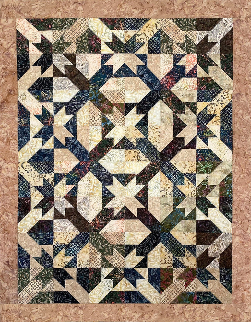 Digital Download Bundles and Bows Quilt Pattern by Material Girlfriends ...