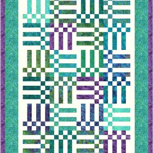Digital Download Checked off Quilt Pattern, Quilt Pattern for Beginners ...
