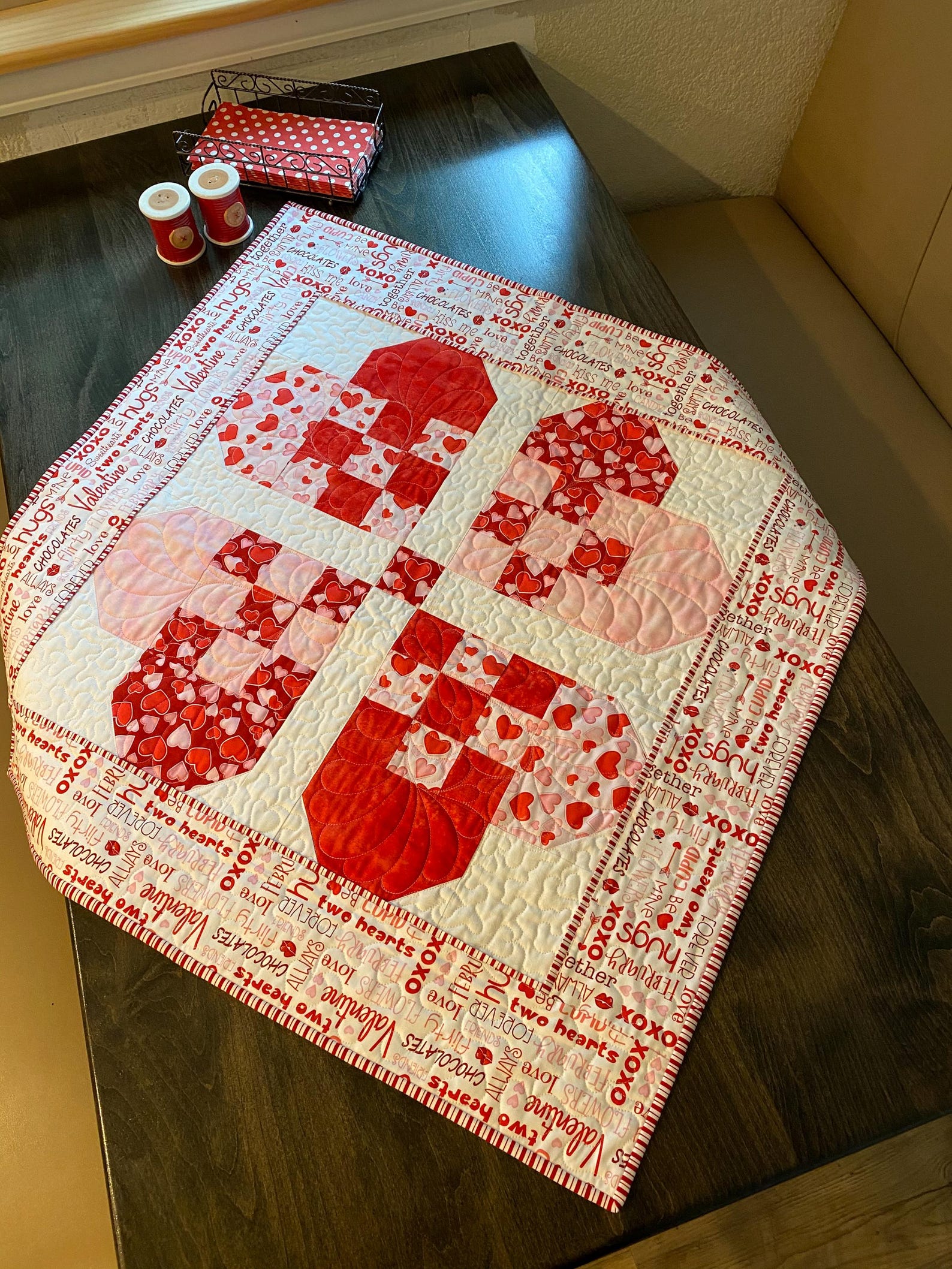 Digital Download Interwoven Hearts Quilt Pattern, Easy, Beginner ...