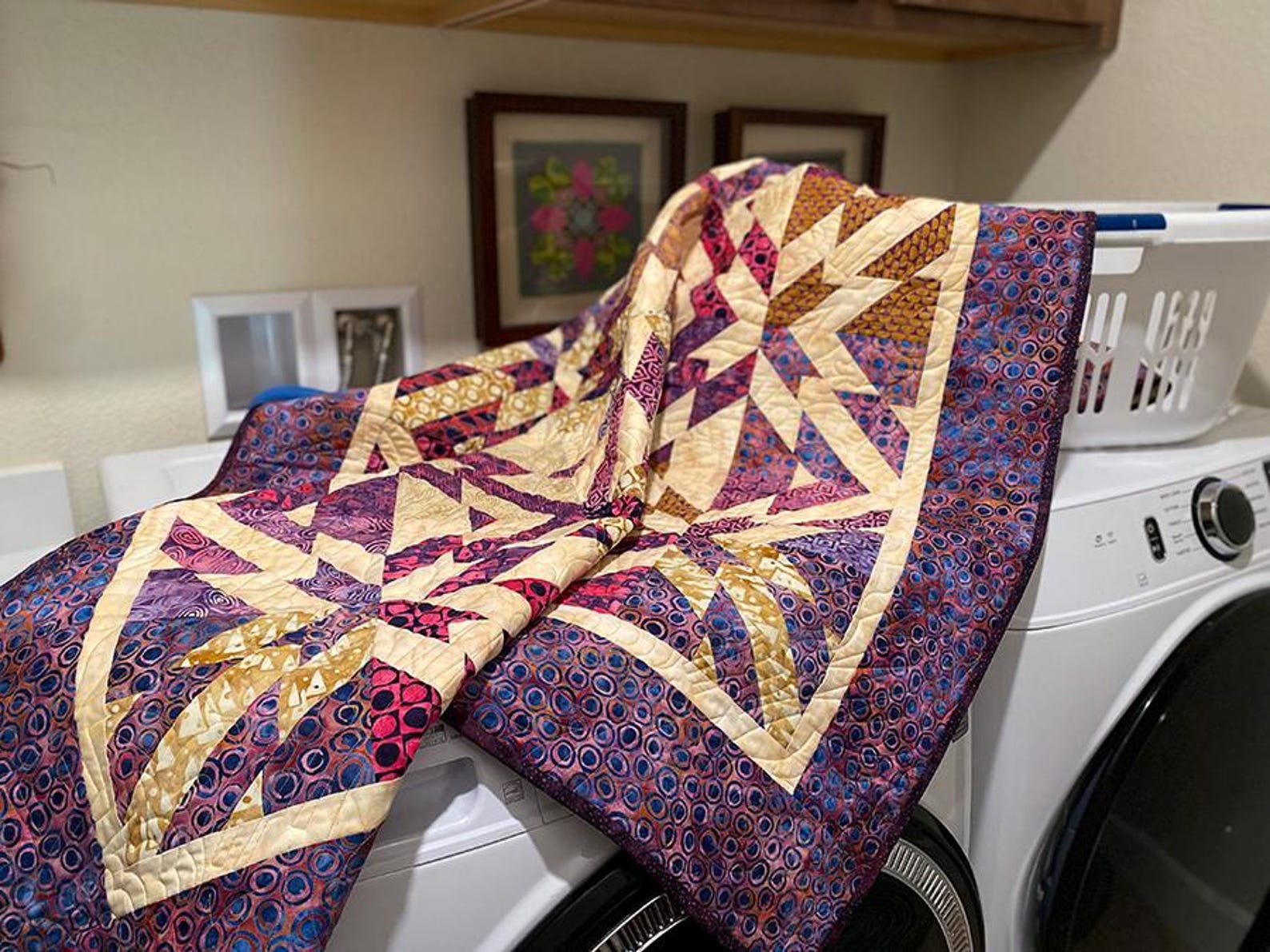 Digital Download Stellar Magic Quilt Pattern by Material Girlfriends ...