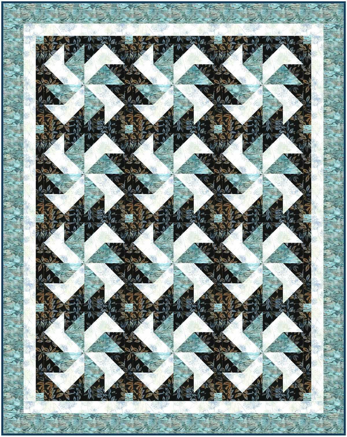 Digital Download 3YD Yankee Quilt Pattern by Material Girlfriends ...