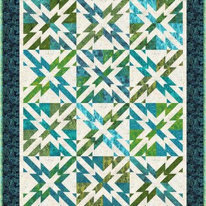 Digital Download Stellar Magic Quilt Pattern by Material Girlfriends ...