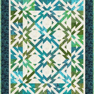 Digital Download Stellar Magic Quilt Pattern by Material Girlfriends ...