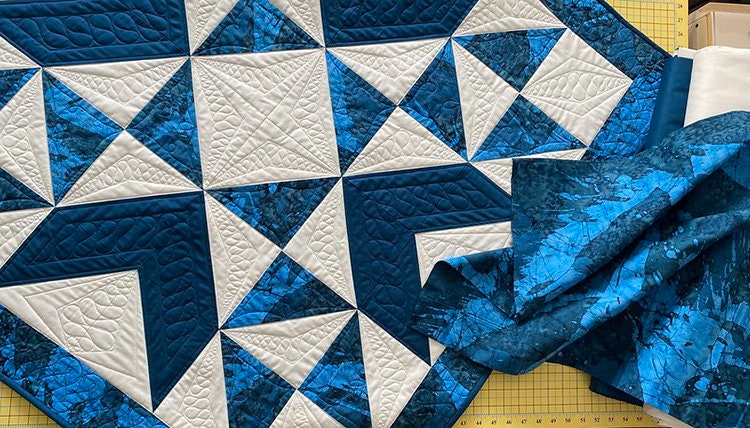Digital Download 3YD Echo Quilt Pattern by Material Girlfriends: Easy ...