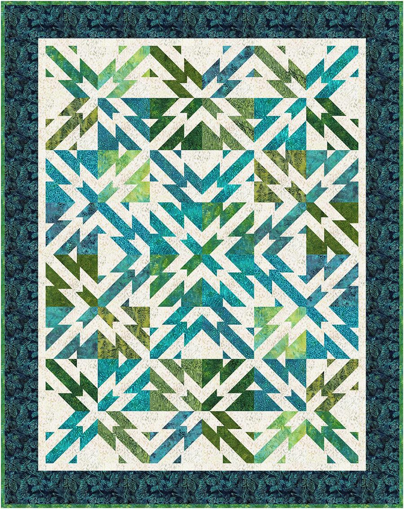 Digital Download Stellar Magic Quilt Pattern by Material Girlfriends ...