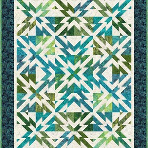 Digital Download Stellar Magic Quilt Pattern by Material Girlfriends ...