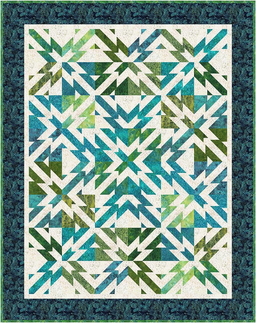 Digital Download Stellar Magic Quilt Pattern by Material Girlfriends ...