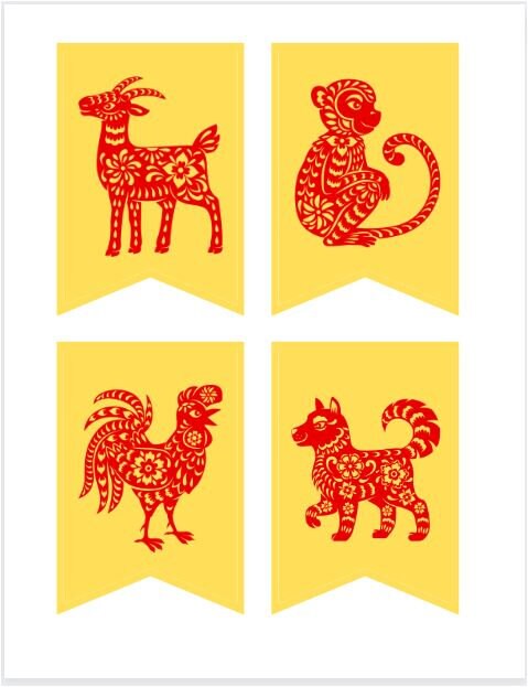 Chinese New Year Bulletin Board & Banner | PRINTABLE Lunar New Year ...