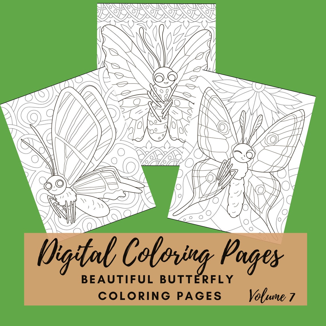 Digital Coloring Pages for Good-notes, Procreate, Notability, Xodo, and ...