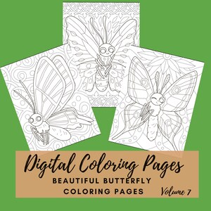 Digital Coloring Pages for Good-notes, Procreate, Notability, Xodo, and ...