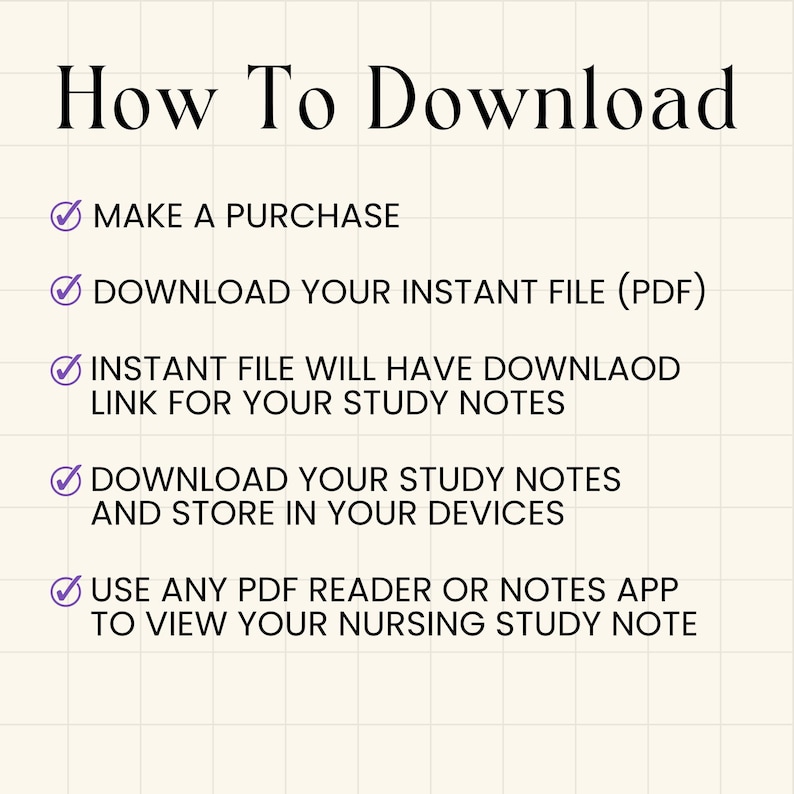 Pediatric Nursing Notes PDF, Handwritten Peds Nursing Study Guide ...