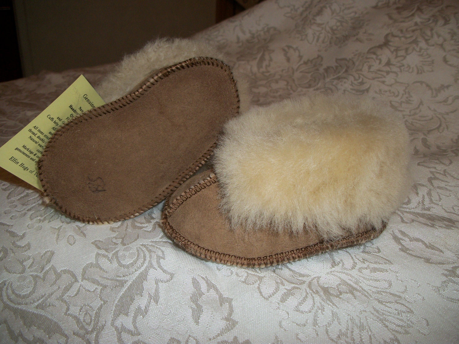 Handcrafted Kids Sheepskin Slippers ....KIDS | Etsy
