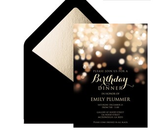 Dominoes-themed Birthday Digital Invitation (Download Now) - Etsy